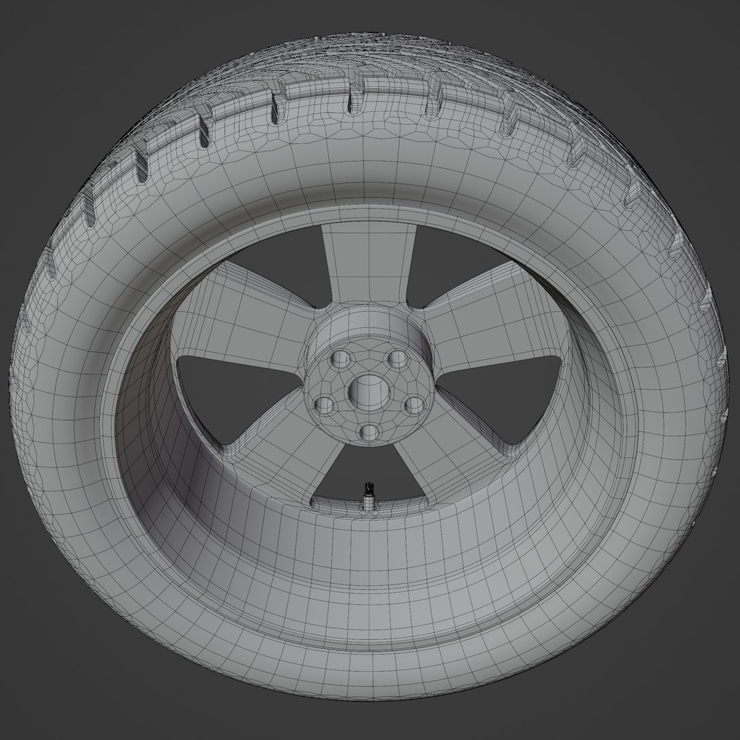 3D Wheel model - TurboSquid 2093855