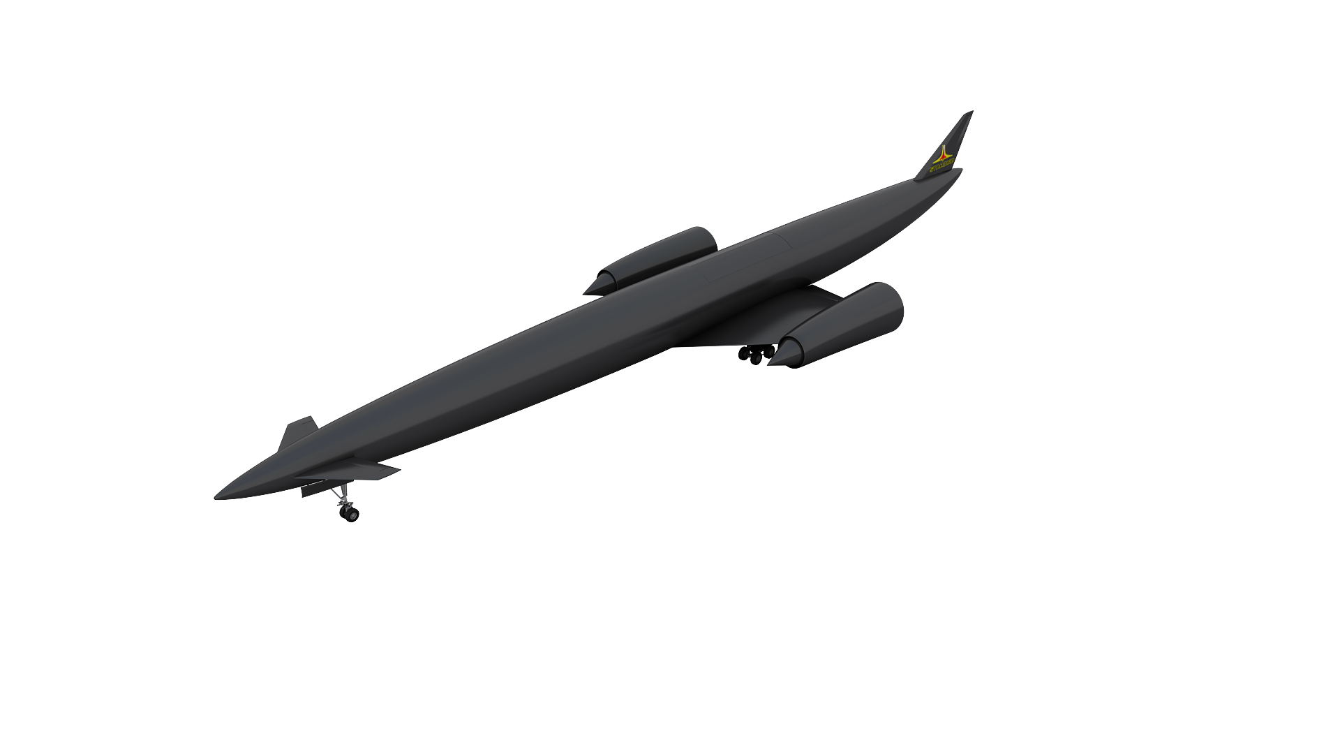 Spaceplane Generic 3D - TurboSquid 1490444