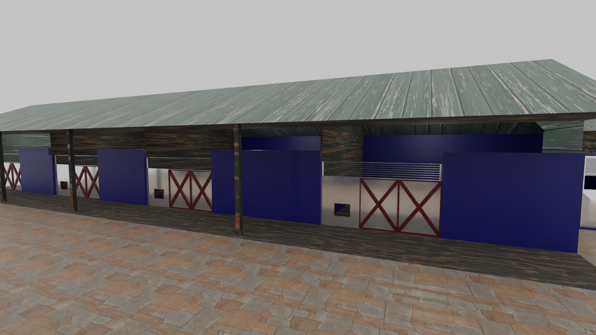 3D Horse Stable - TurboSquid 2159154
