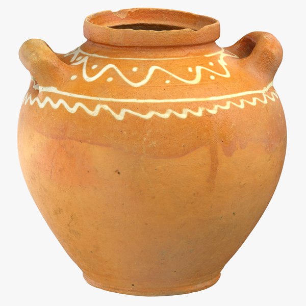 3D model clay pot 01 - TurboSquid 1406745