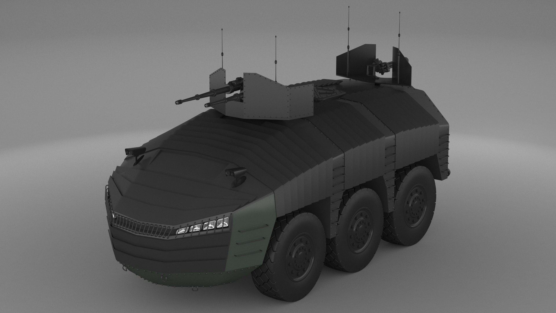 Armadillo Armored Tank 3D - TurboSquid 1825910