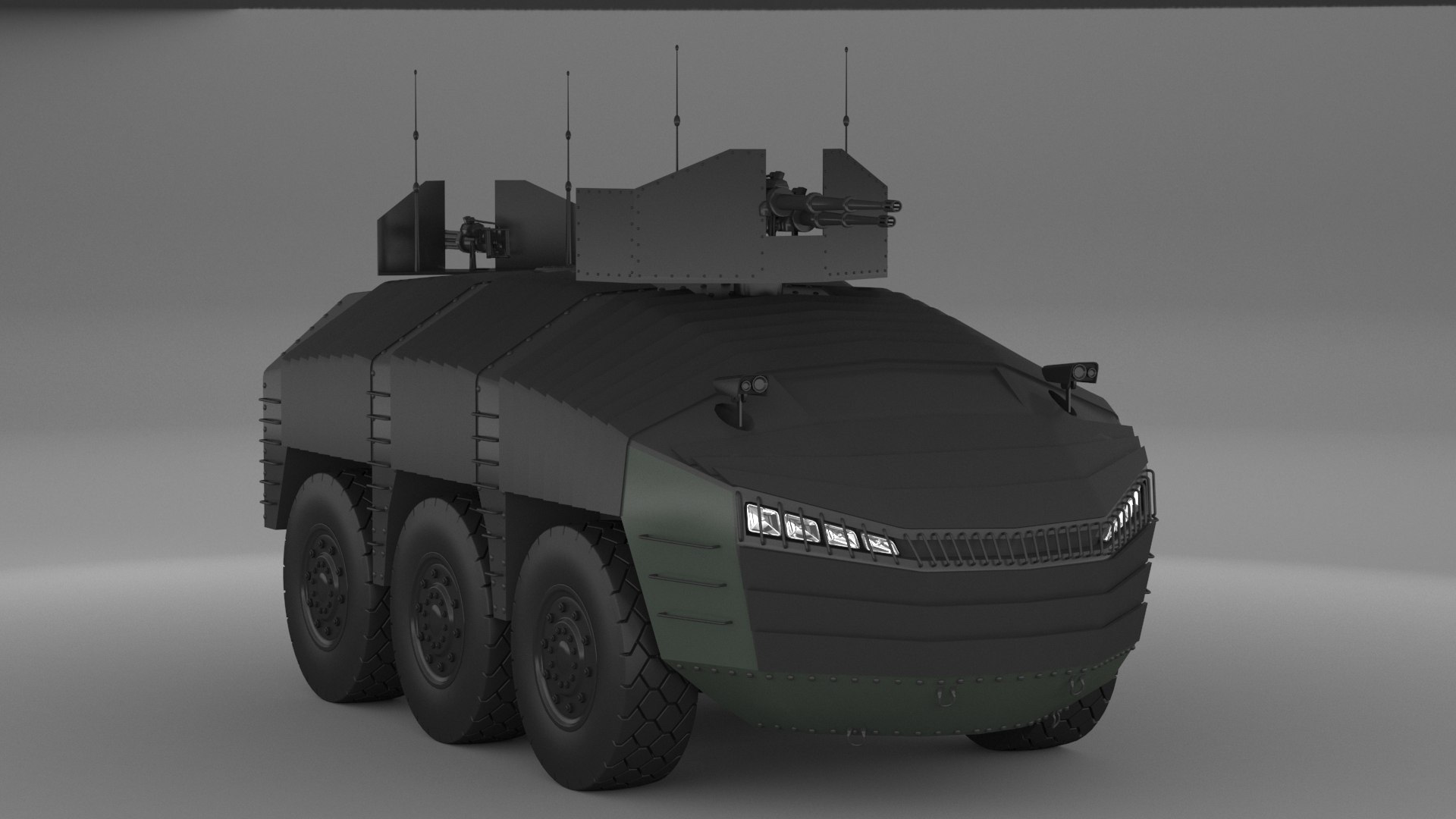 Armadillo Armored Tank 3D - TurboSquid 1825910