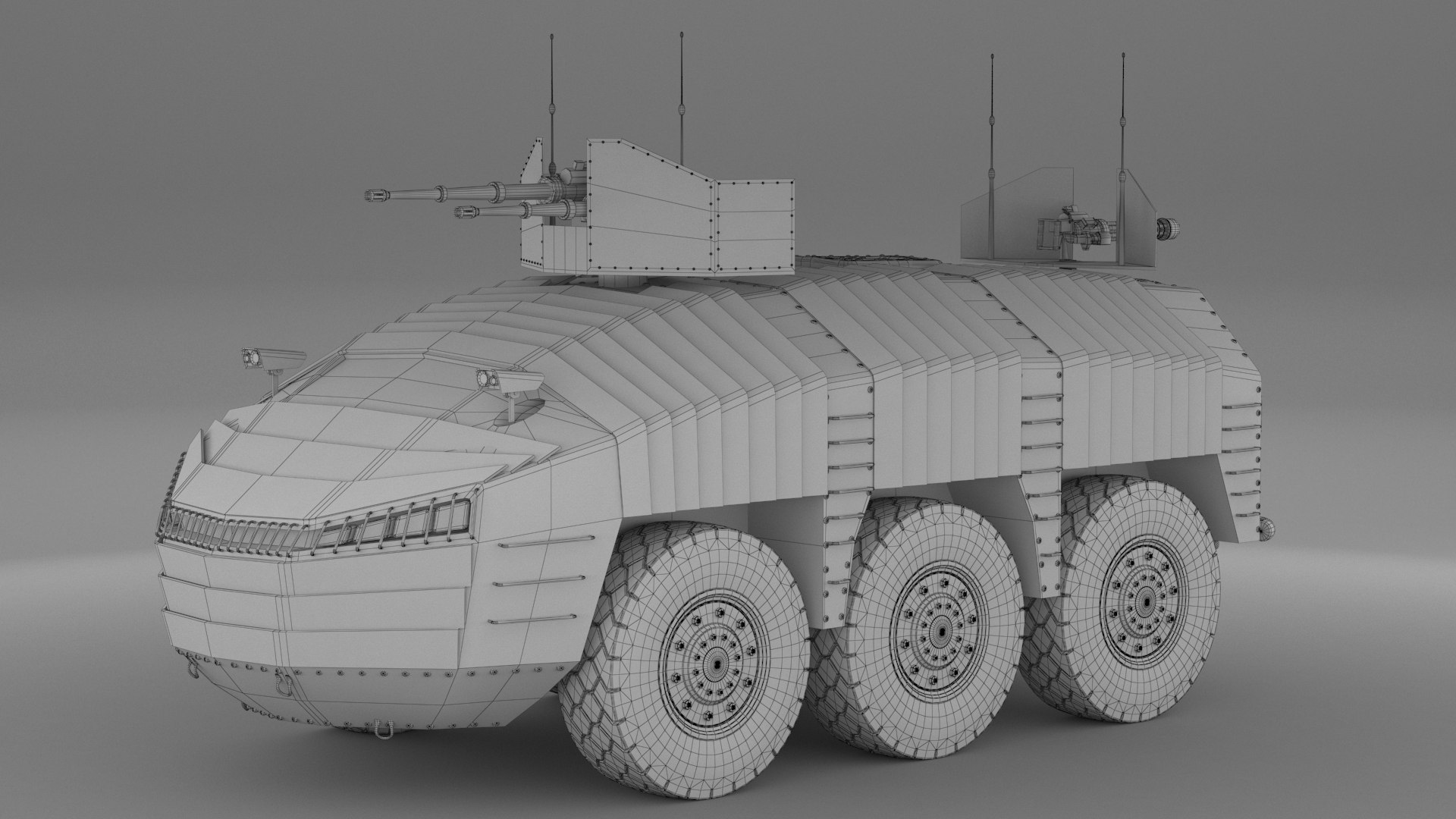 Armadillo Armored Tank 3D - TurboSquid 1825910