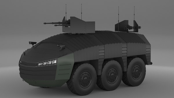 Armadillo Armored Tank 3D - TurboSquid 1825910