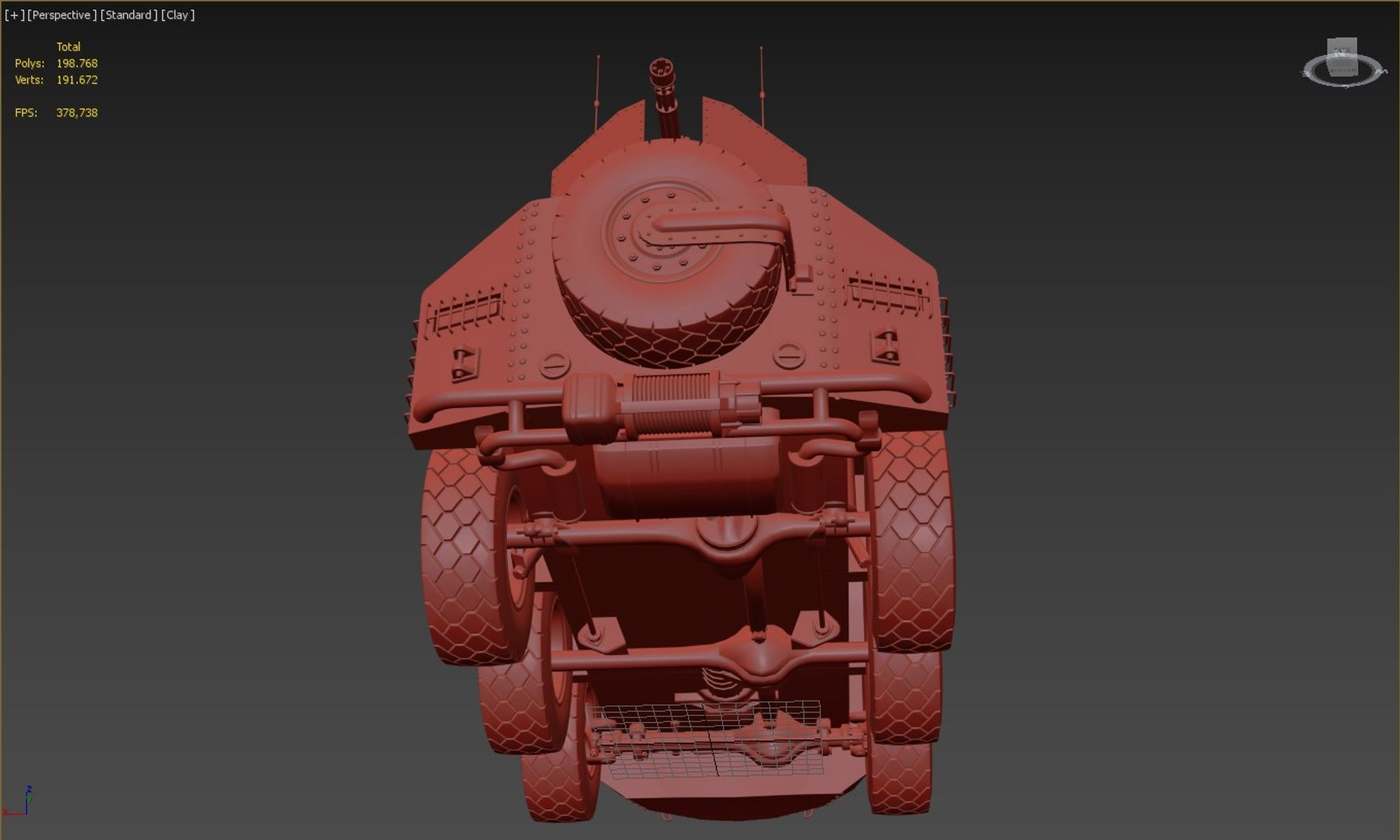 Armadillo Armored Tank 3D - TurboSquid 1825910
