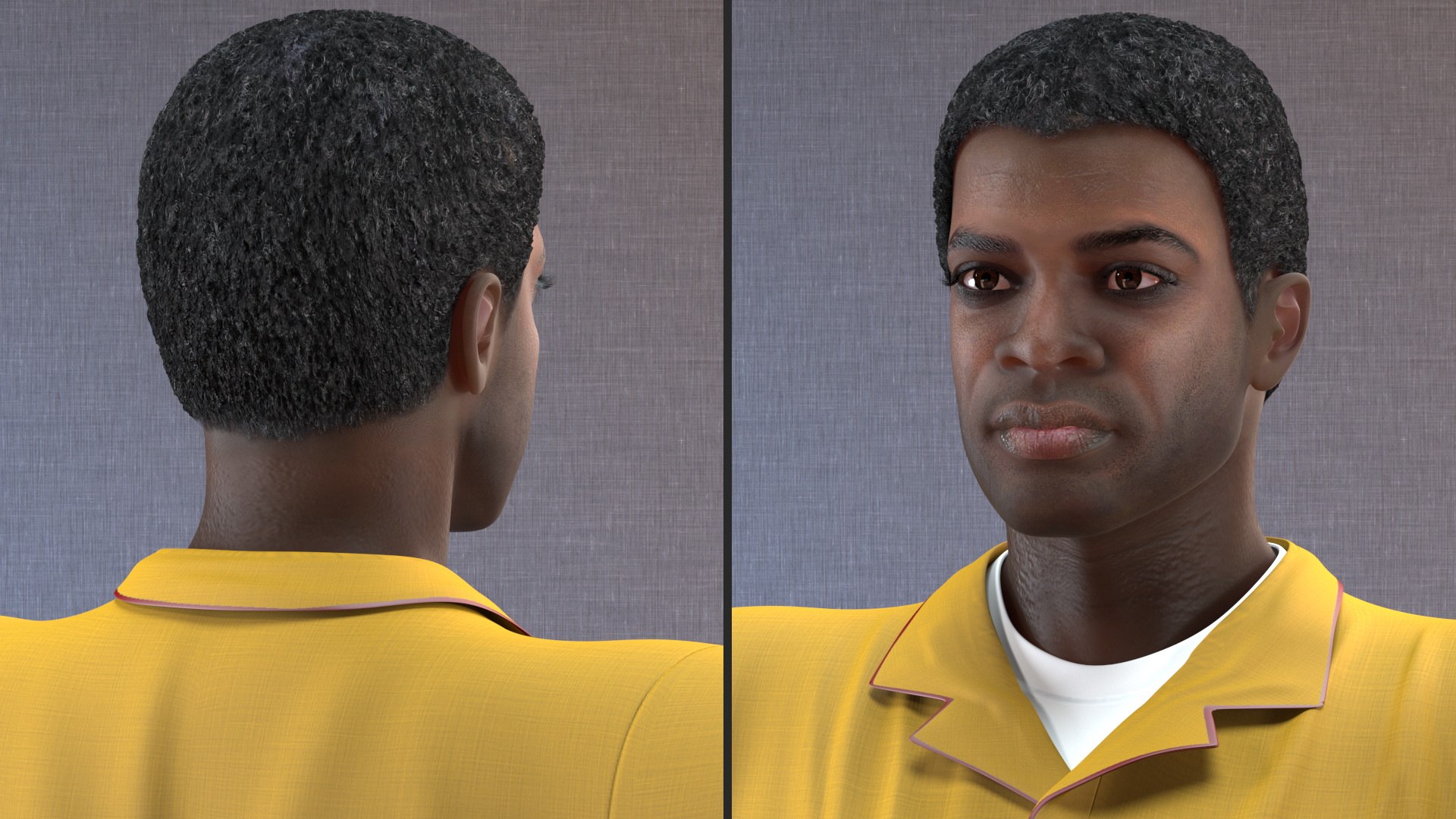 African american locksmith rigged male 3D model - TurboSquid 1678276