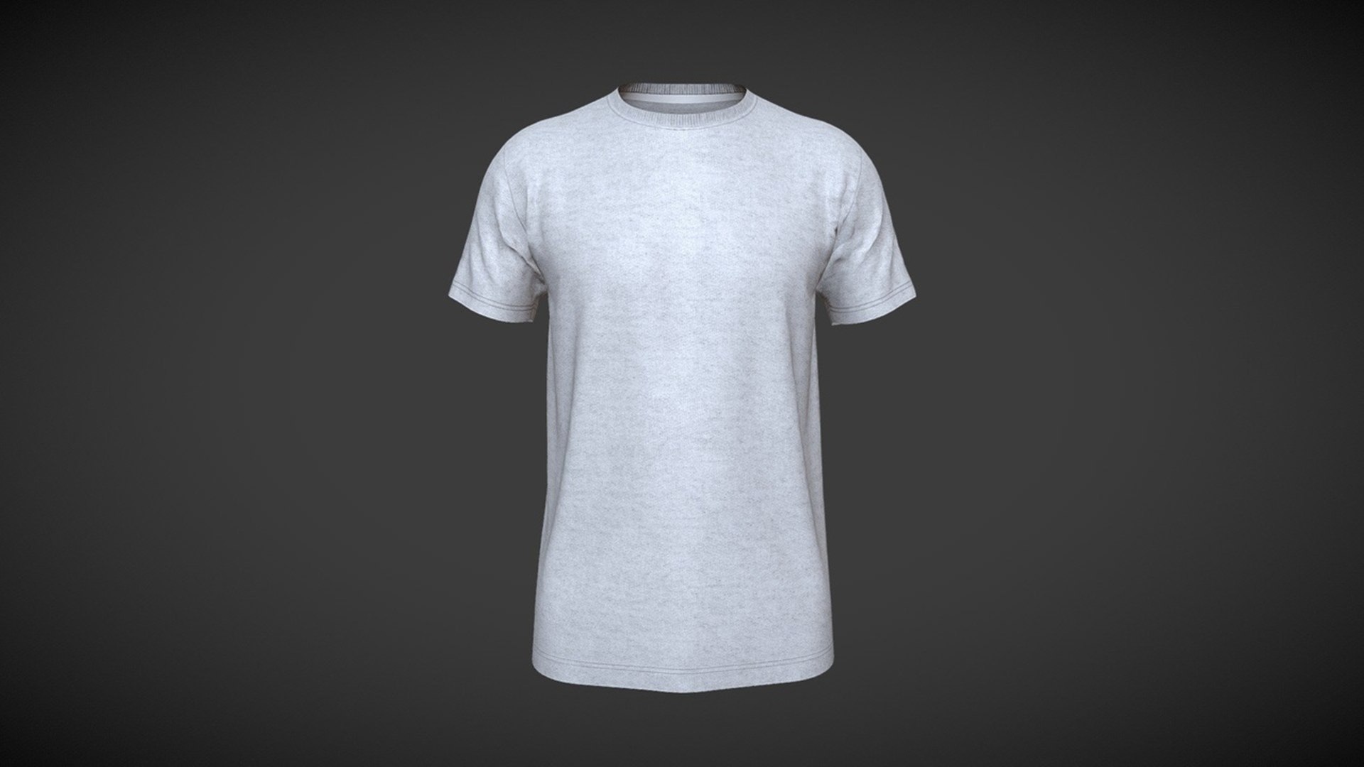 3D Model Basic Regular T-shirt In Low Poly - TurboSquid 2378005