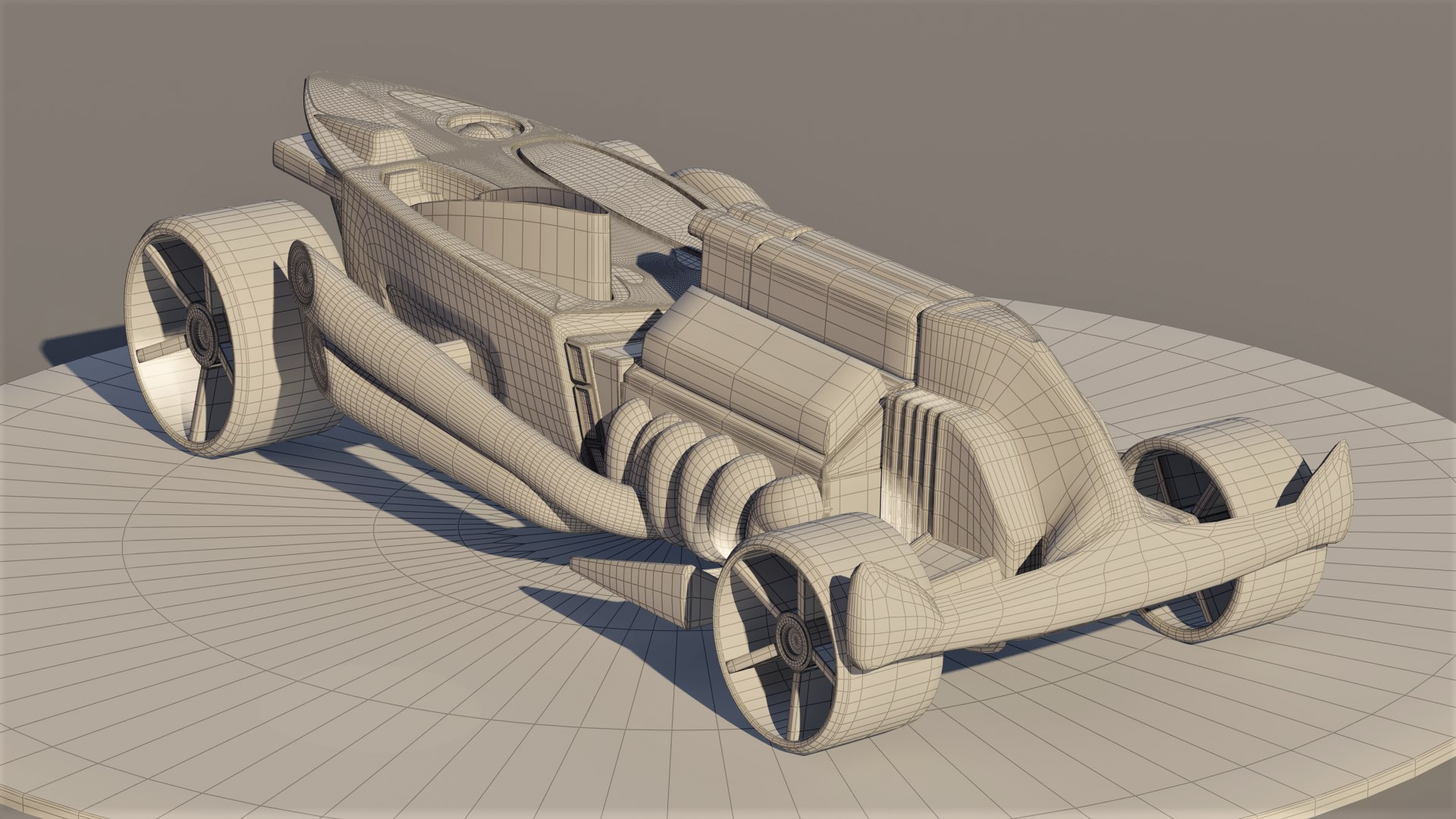 3D Model Rat-Ified Hot Wheel - TurboSquid 1726507