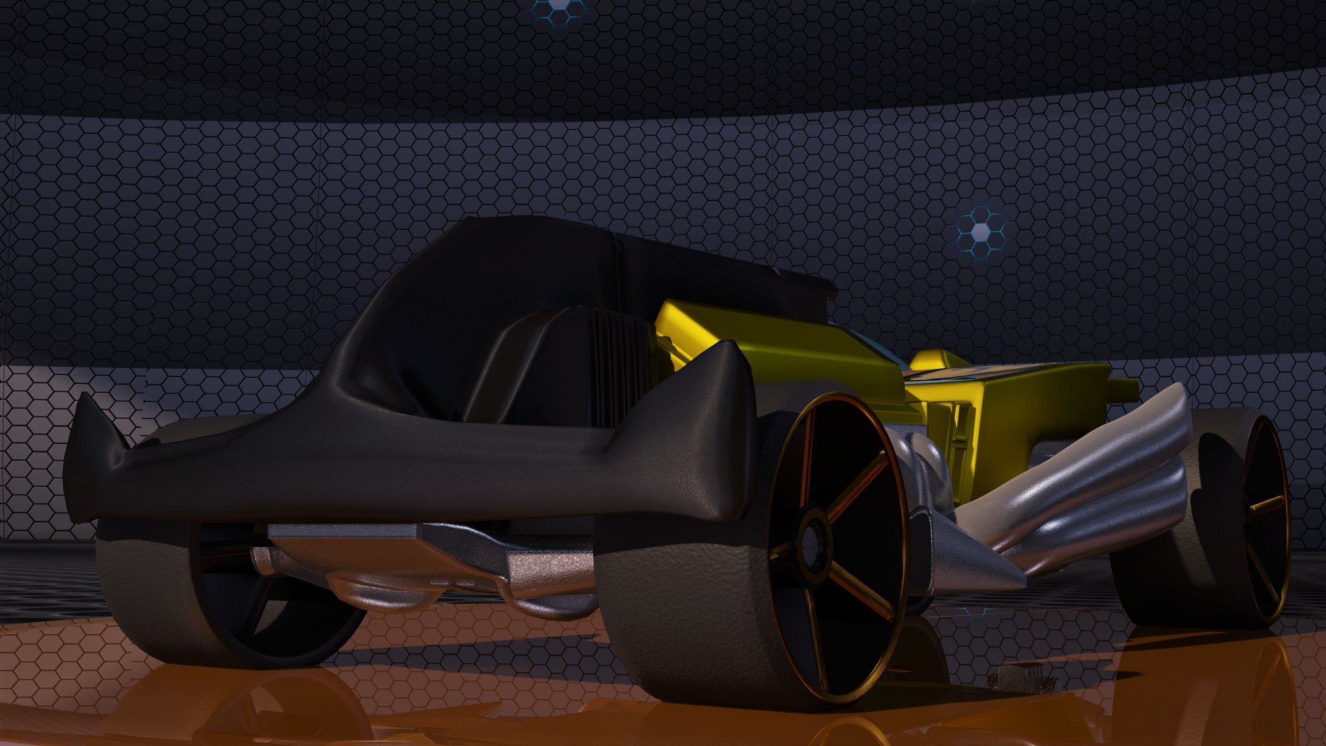 3D Model Rat-Ified Hot Wheel - TurboSquid 1726507