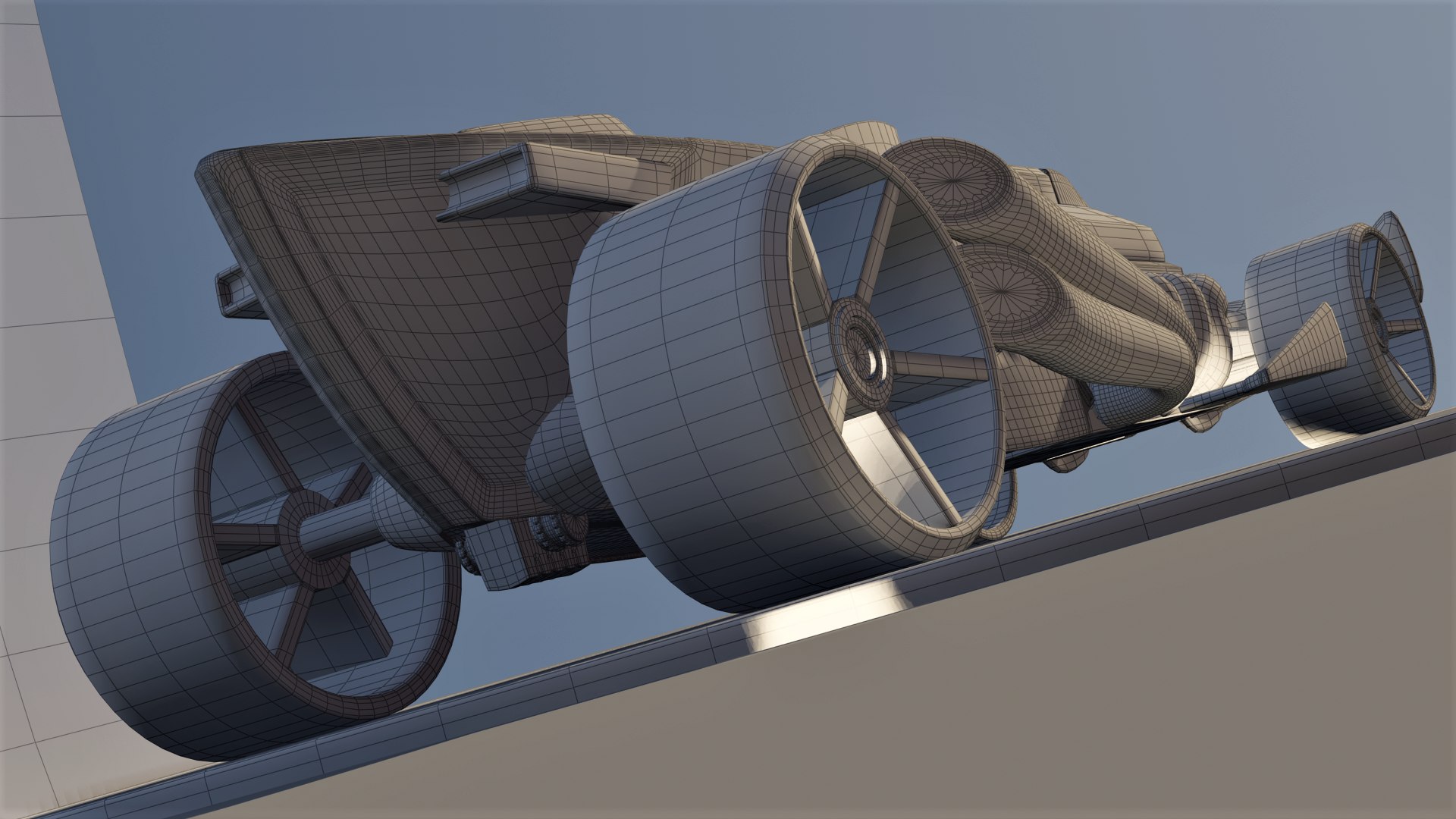 3D Model Rat-Ified Hot Wheel - TurboSquid 1726507