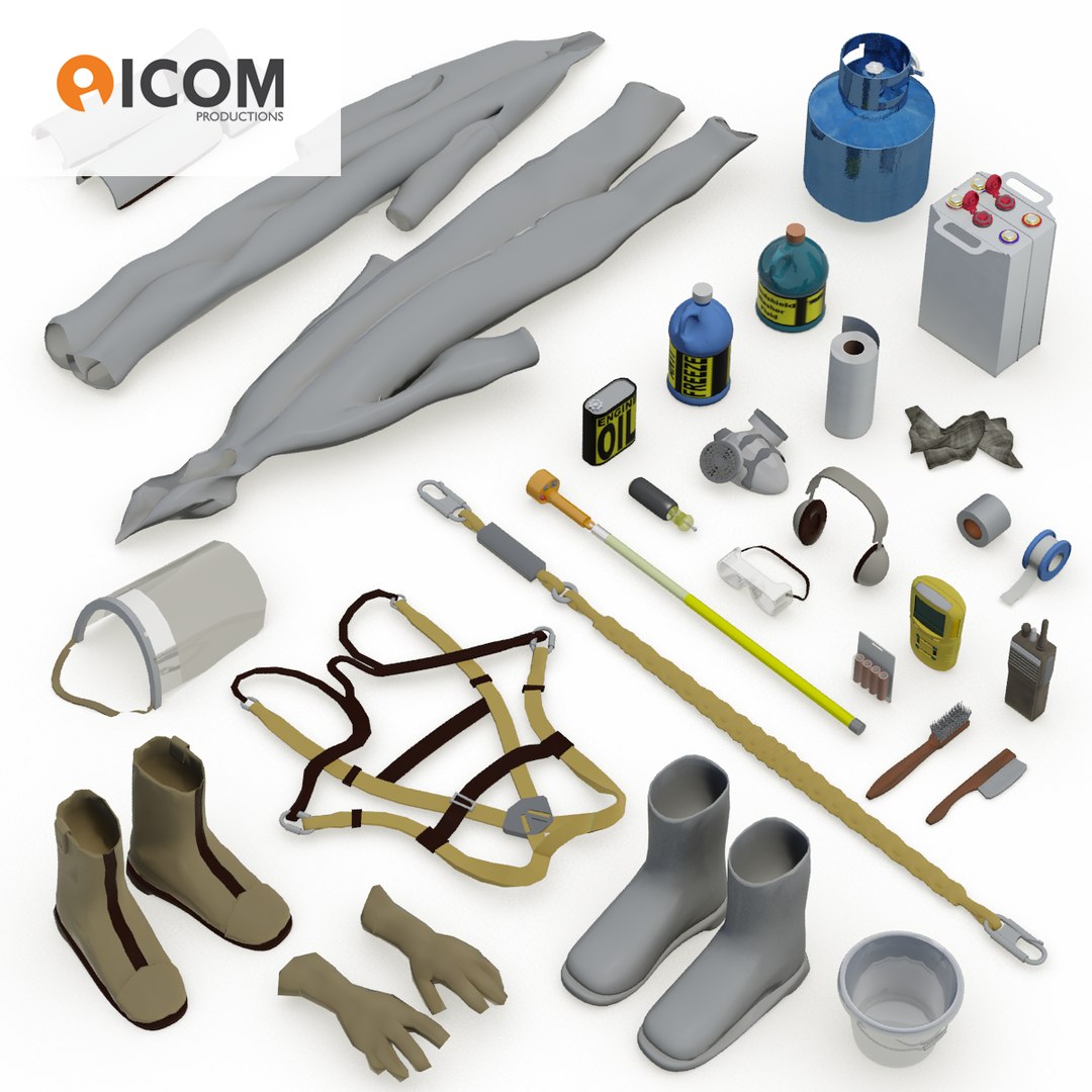 Tools Safety 3d Model