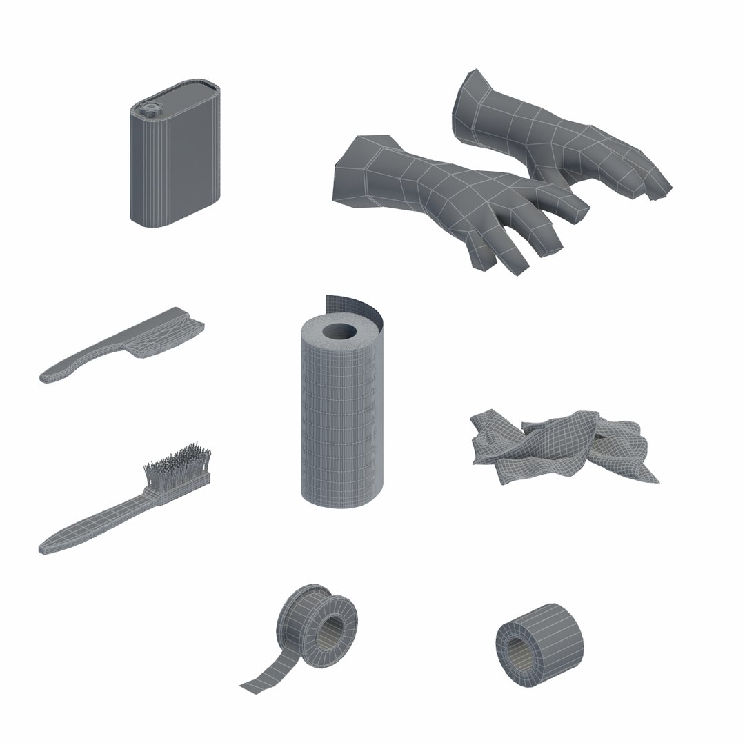 Tools Safety 3d Model