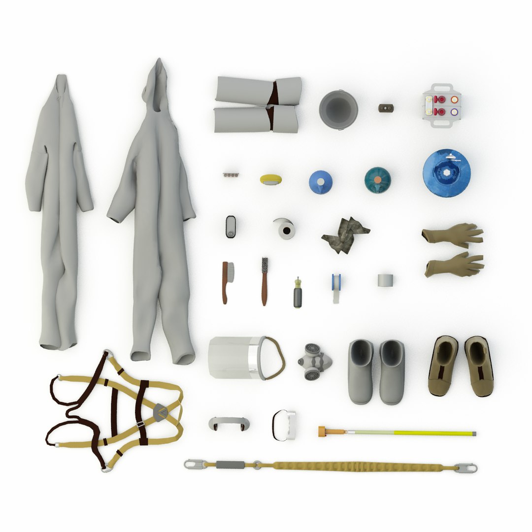 Tools Safety 3d Model