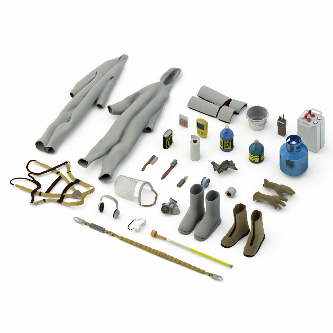 Tools Safety 3d Model