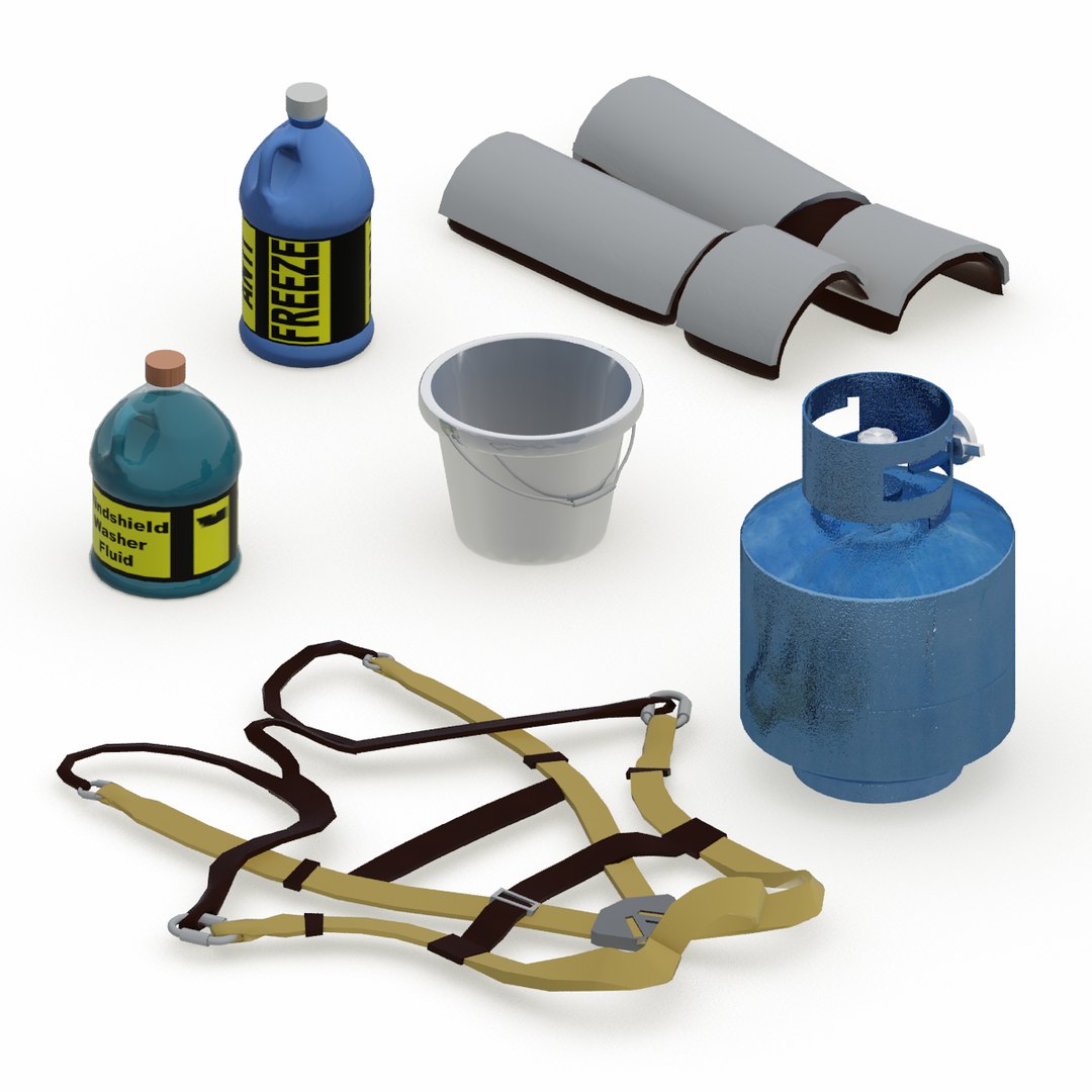 Tools Safety 3d Model