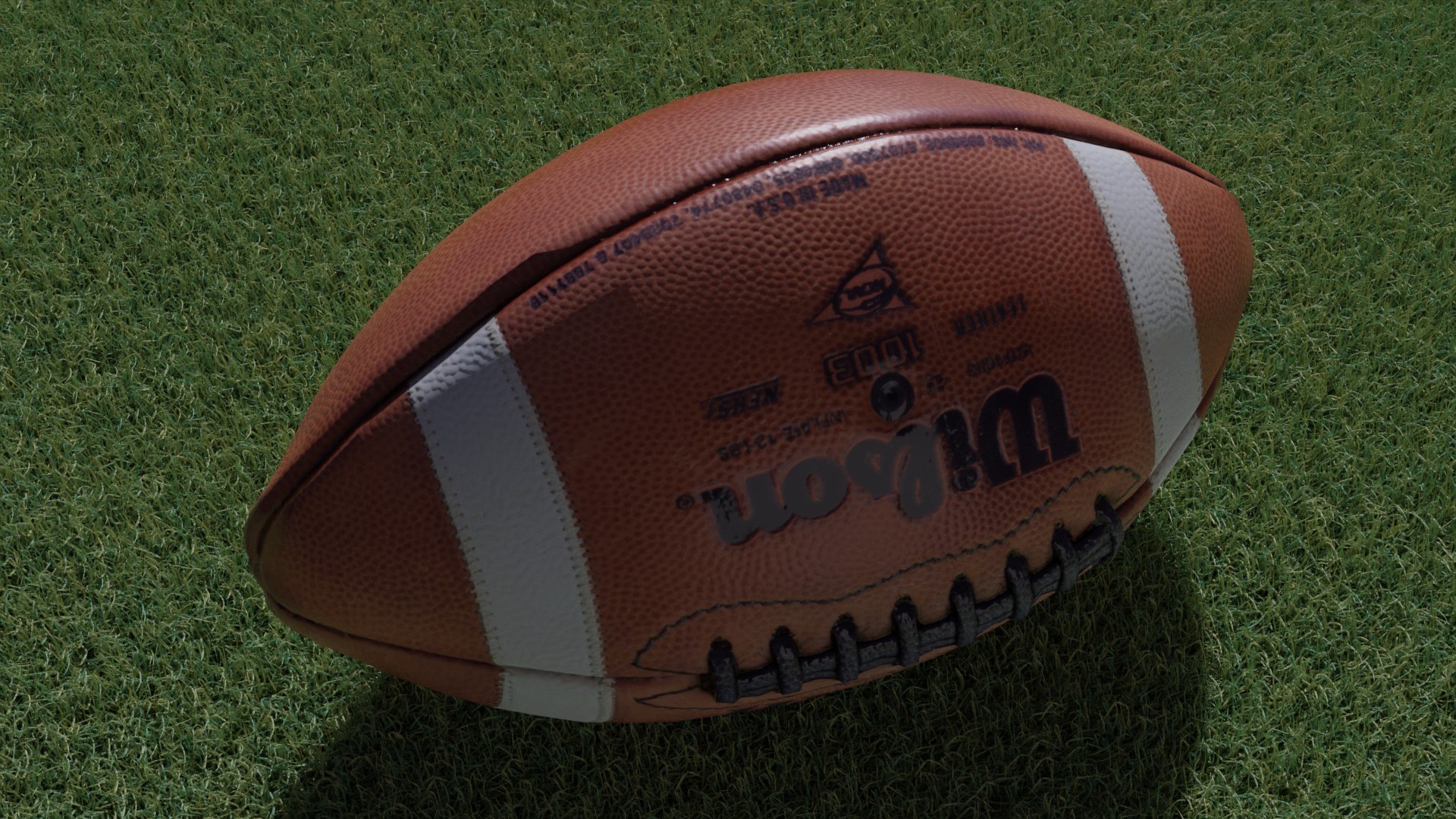 3D Rugby Ball Low Poly 3D Model - TurboSquid 1786246