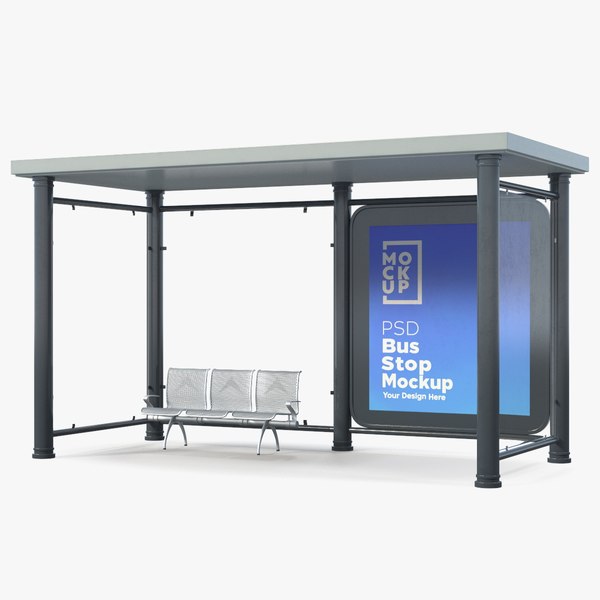 Free 3D Bus-Stop Models | TurboSquid