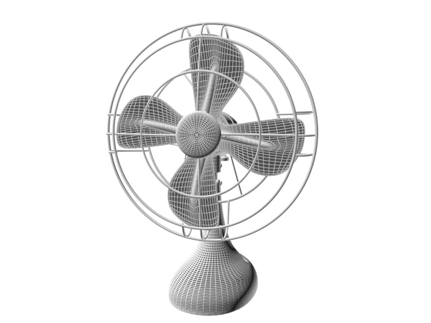 Table fan 3D model - TurboSquid 1550426
