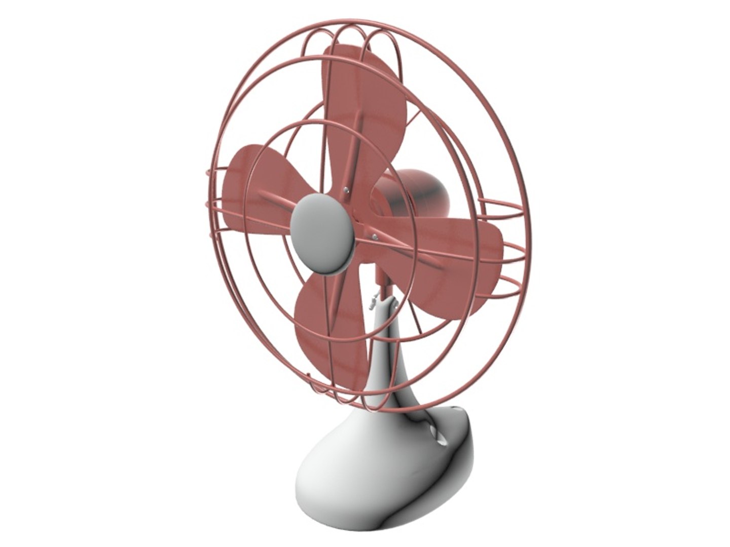 Table fan 3D model - TurboSquid 1550426
