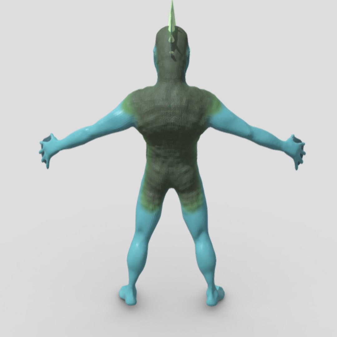 Sea Lake Creature 3D Model - TurboSquid 1609099