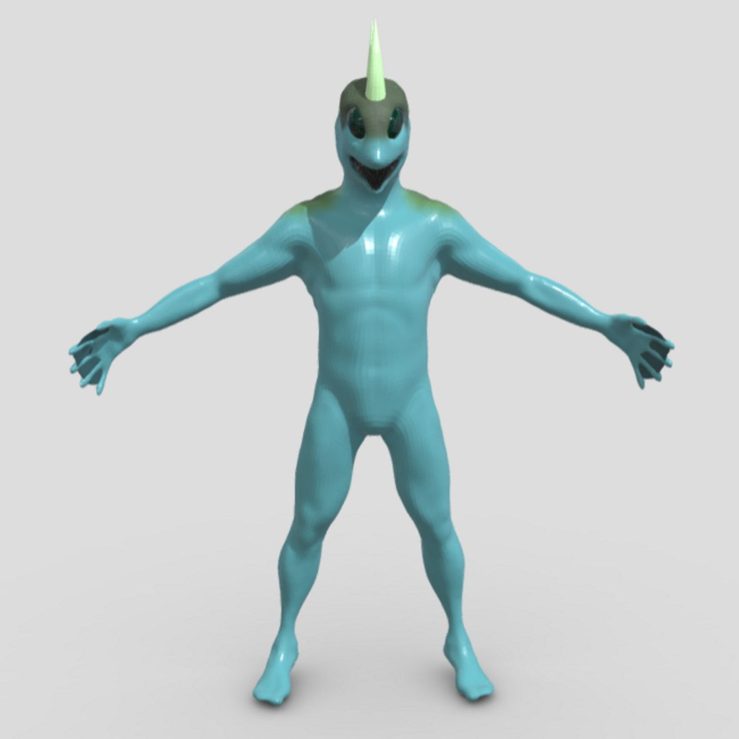 Sea Lake Creature 3D Model - TurboSquid 1609099