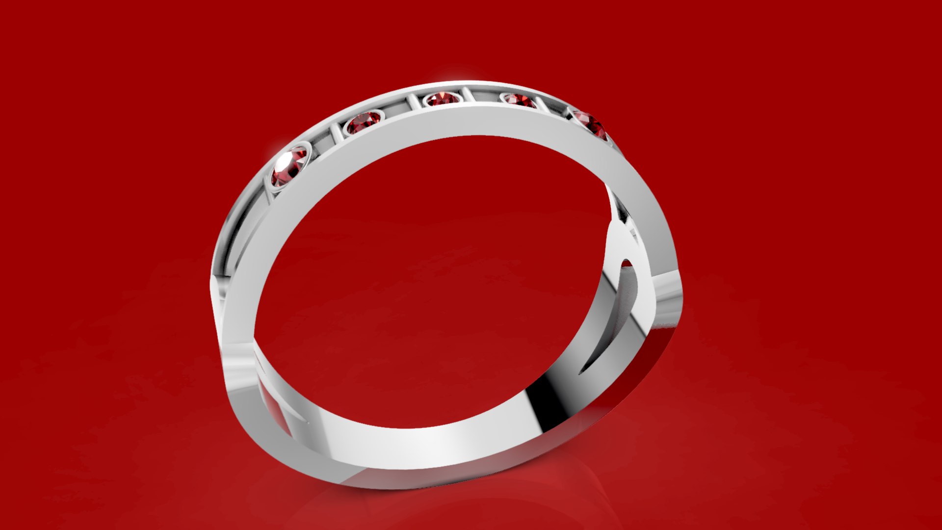 3D Semi Moving Bezel Ring Final Model - TurboSquid 2328097