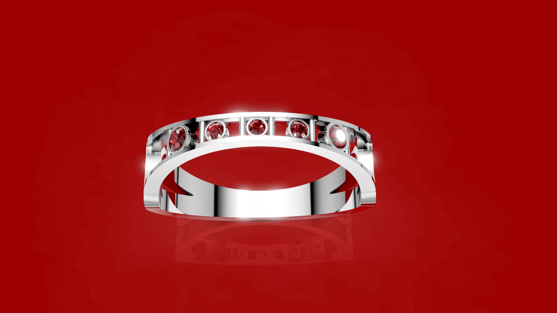 3D Semi Moving Bezel Ring Final Model - TurboSquid 2328097