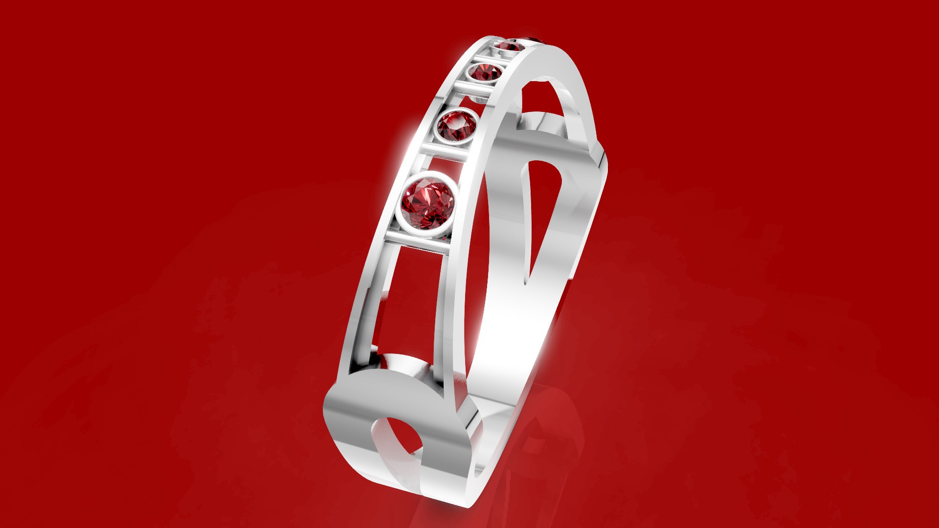 3D Semi Moving Bezel Ring Final Model - TurboSquid 2328097