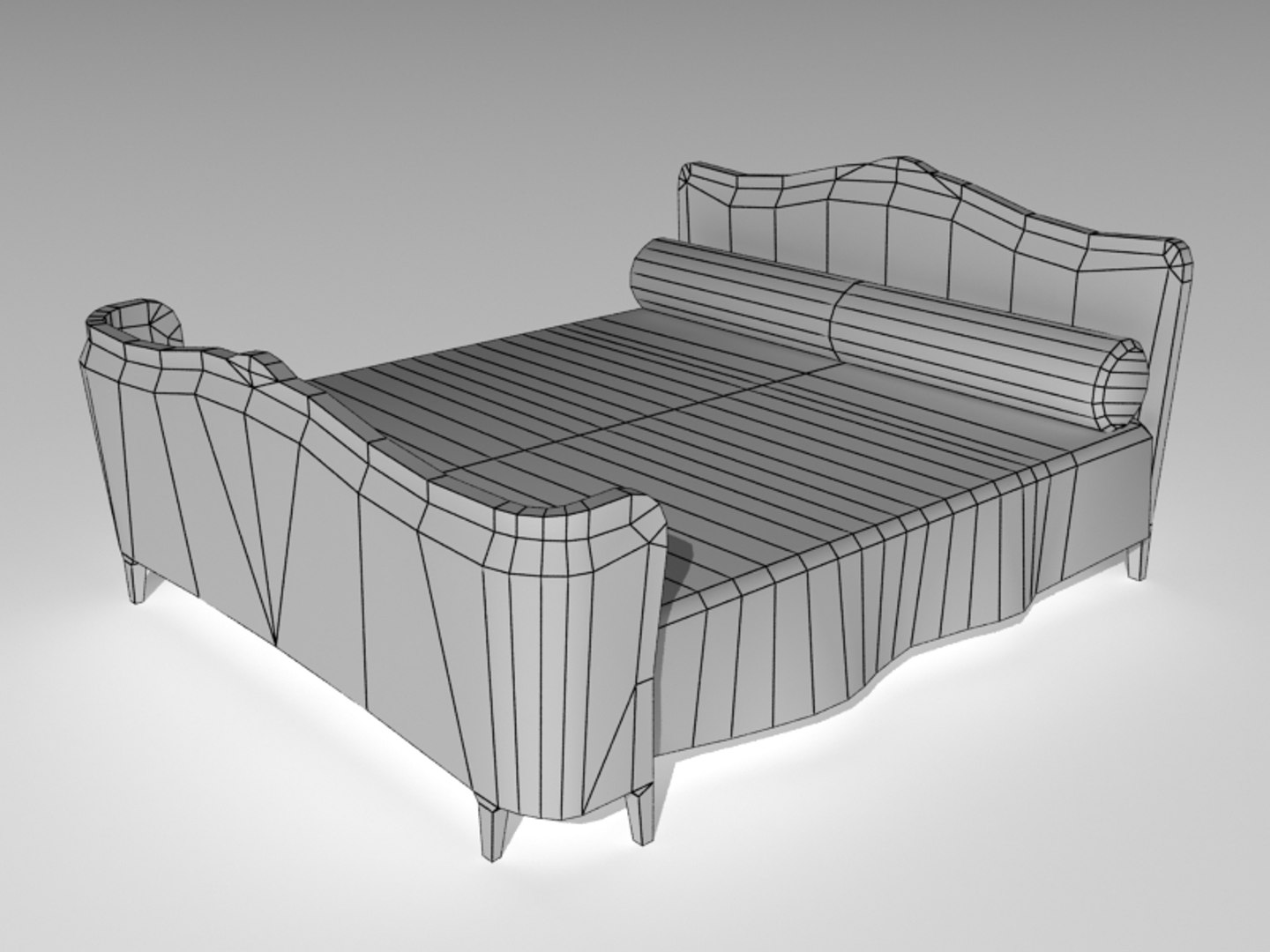 3d model of bed