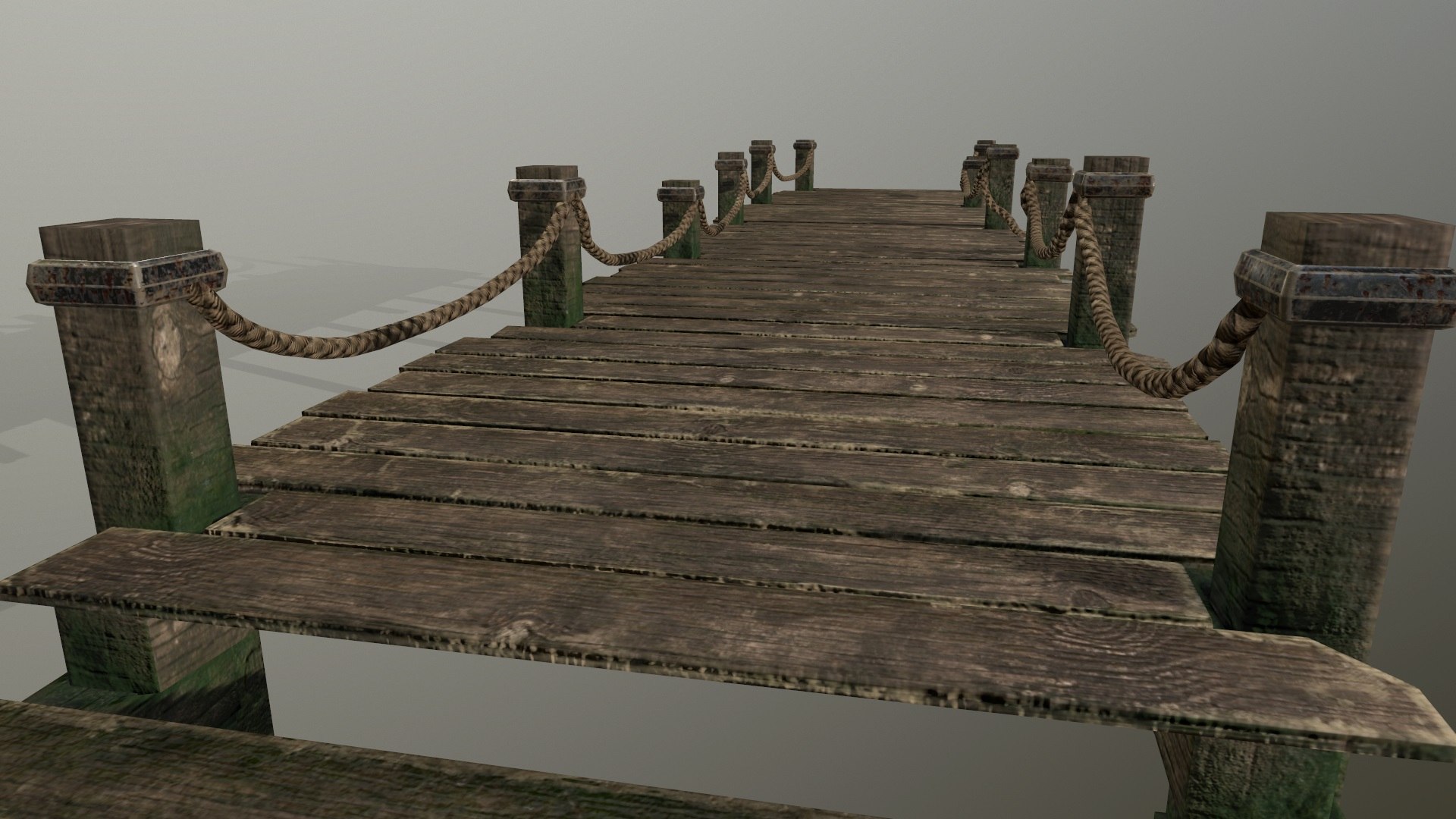 Wooden Pier Model - TurboSquid 1277528