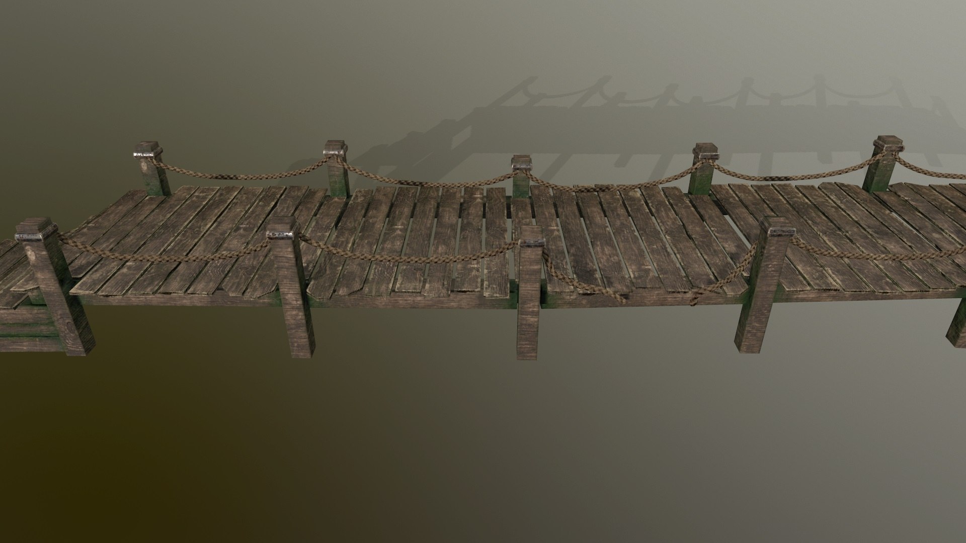 Wooden Pier Model - TurboSquid 1277528