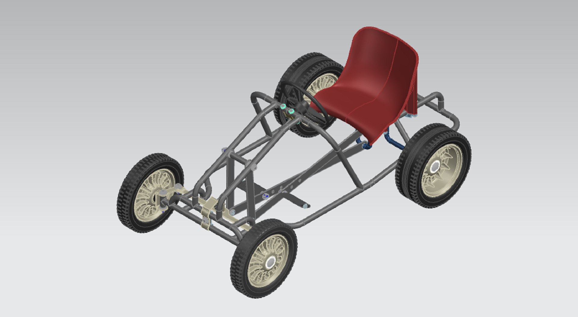 Go Kart 3D Model - TurboSquid 1891101