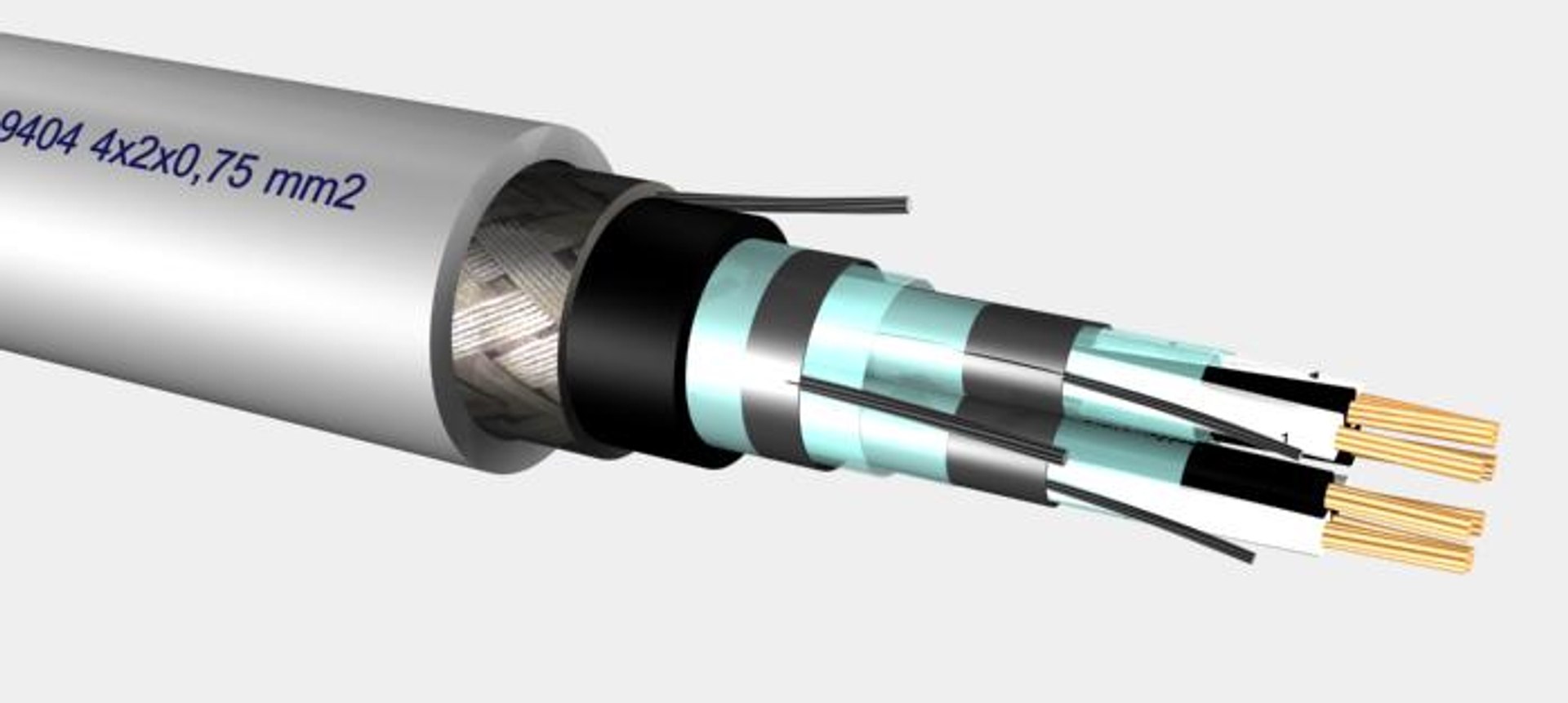 9400 Cable Instrumentation 9404 3d Max