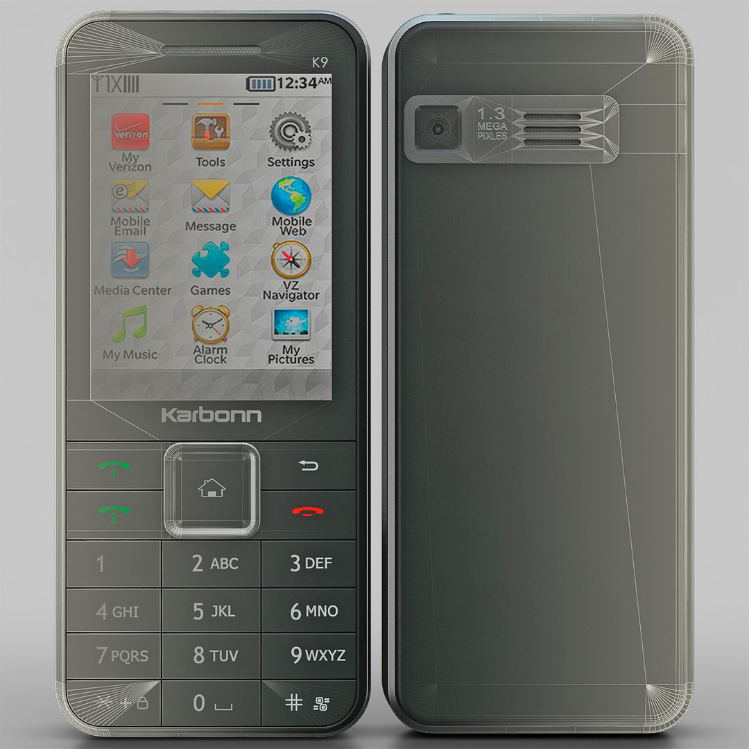 3d model karbonn k9 jumbo