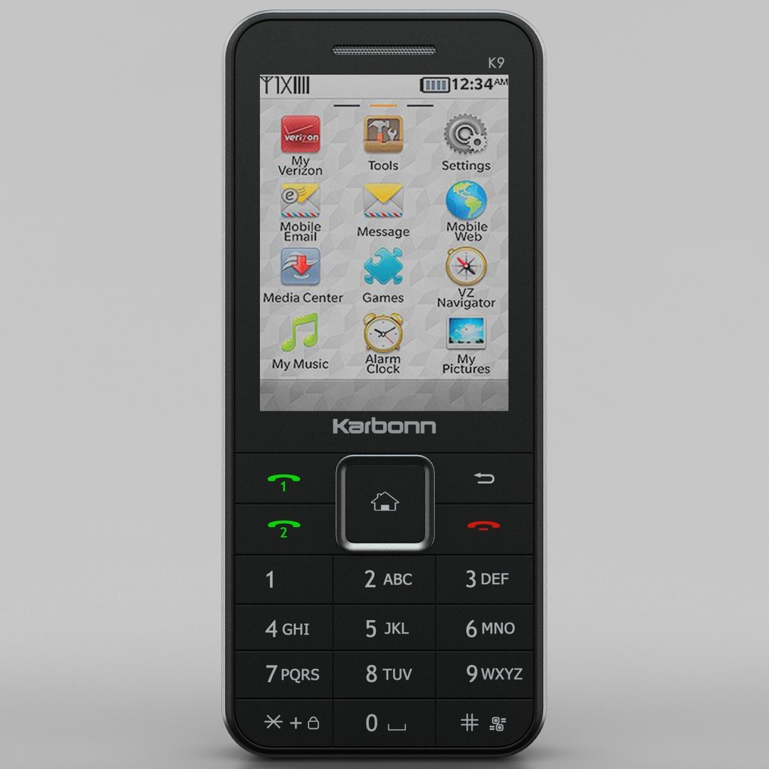 3d model karbonn k9 jumbo