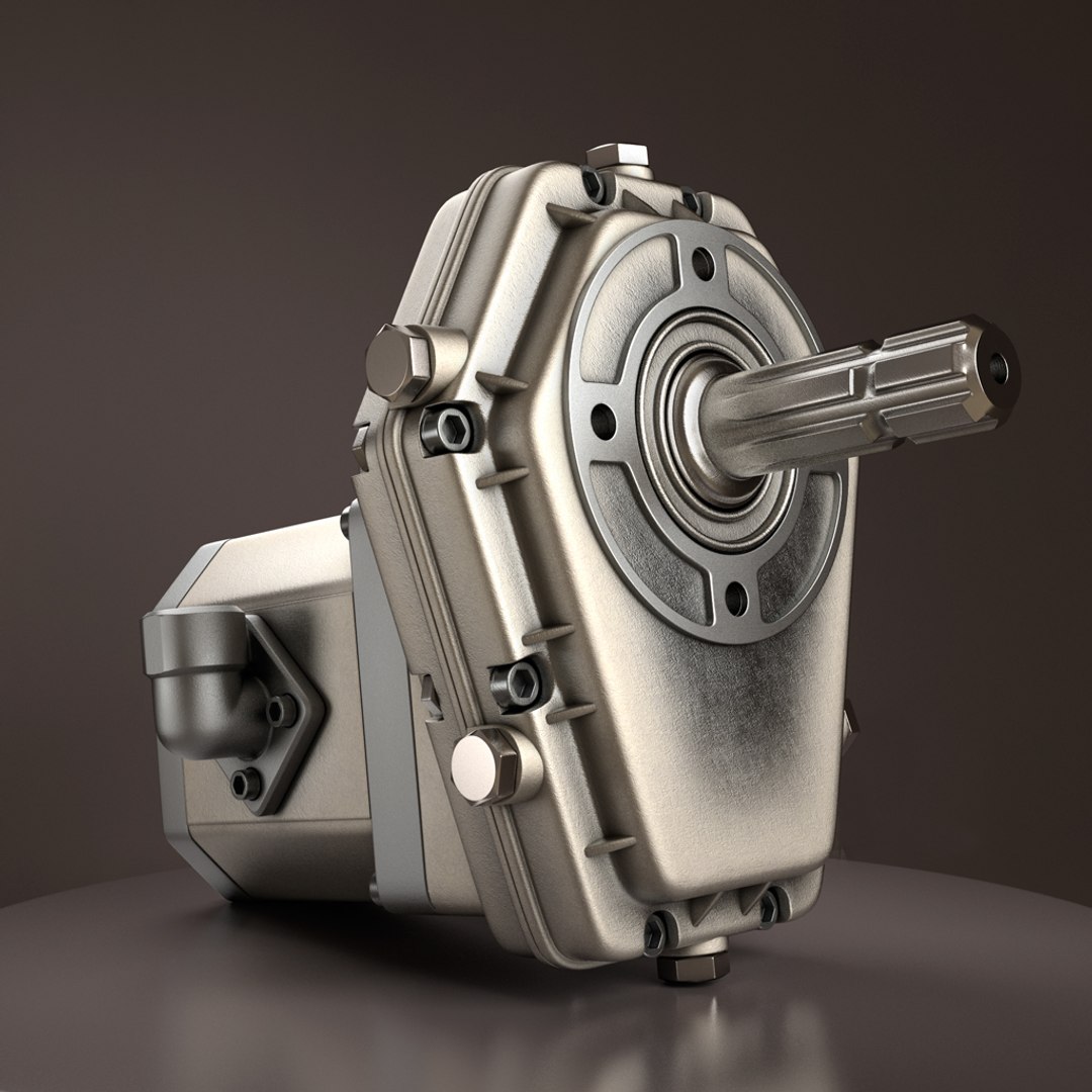 Hydraulic pump 3D model - TurboSquid 1247541