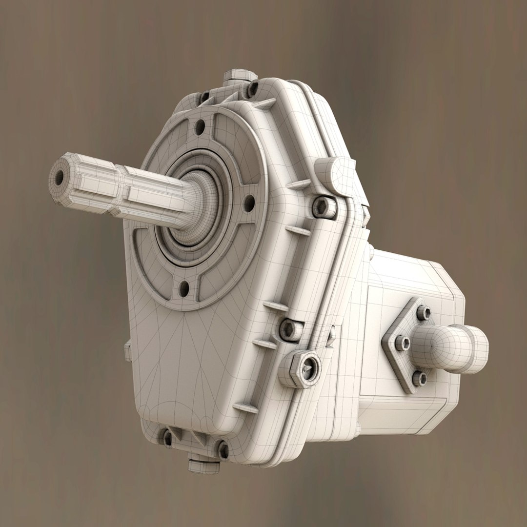 Hydraulic pump 3D model - TurboSquid 1247541