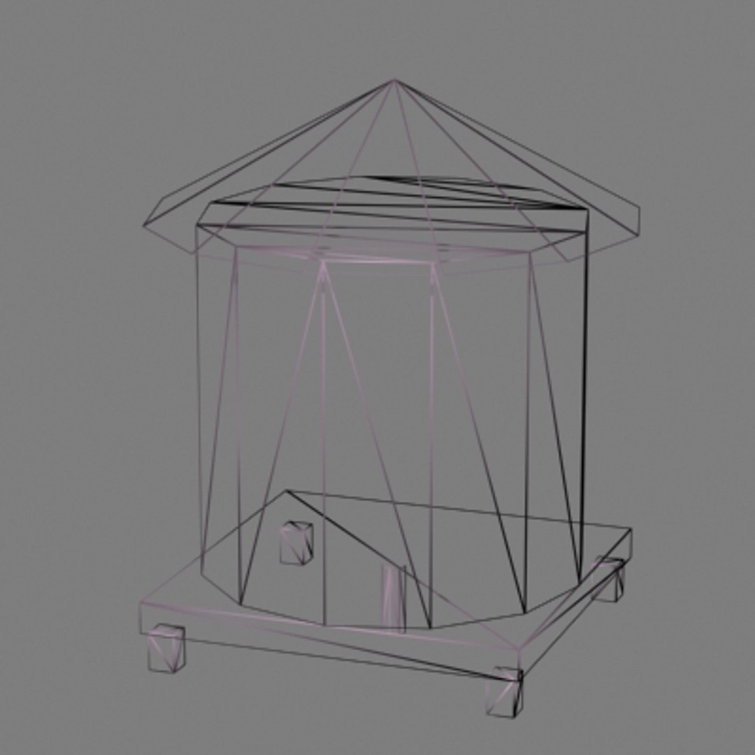Water Tower 3d Model