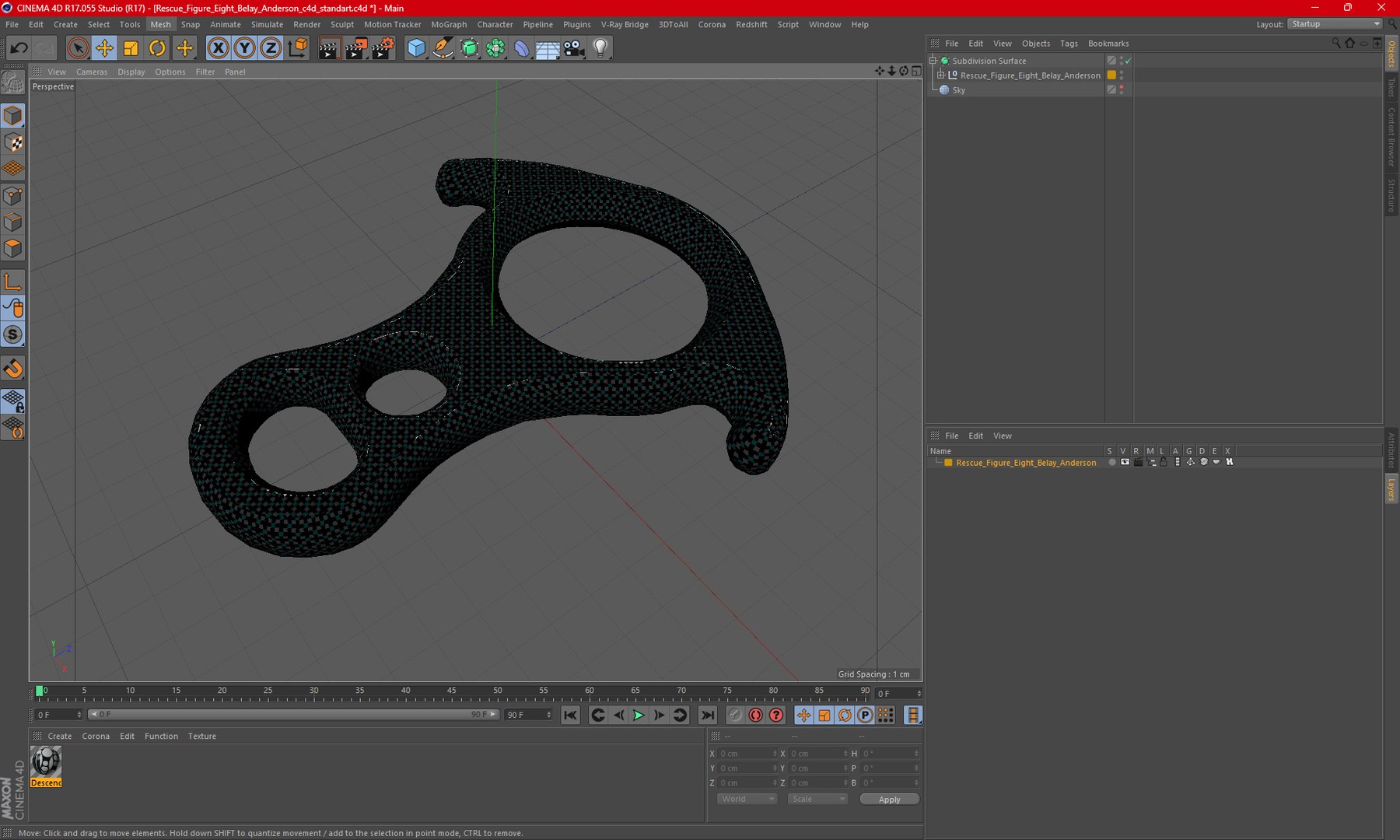 Rescue Figure Eight Belay Anderson For 3D Print 3D Model - TurboSquid ...