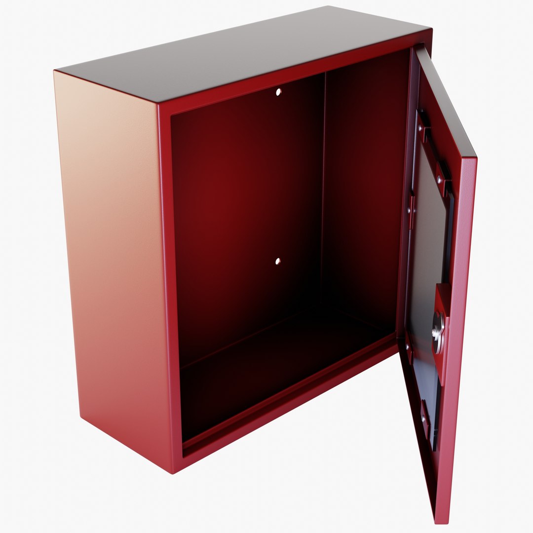 Hose Reel Box 3D Model - TurboSquid 1708475