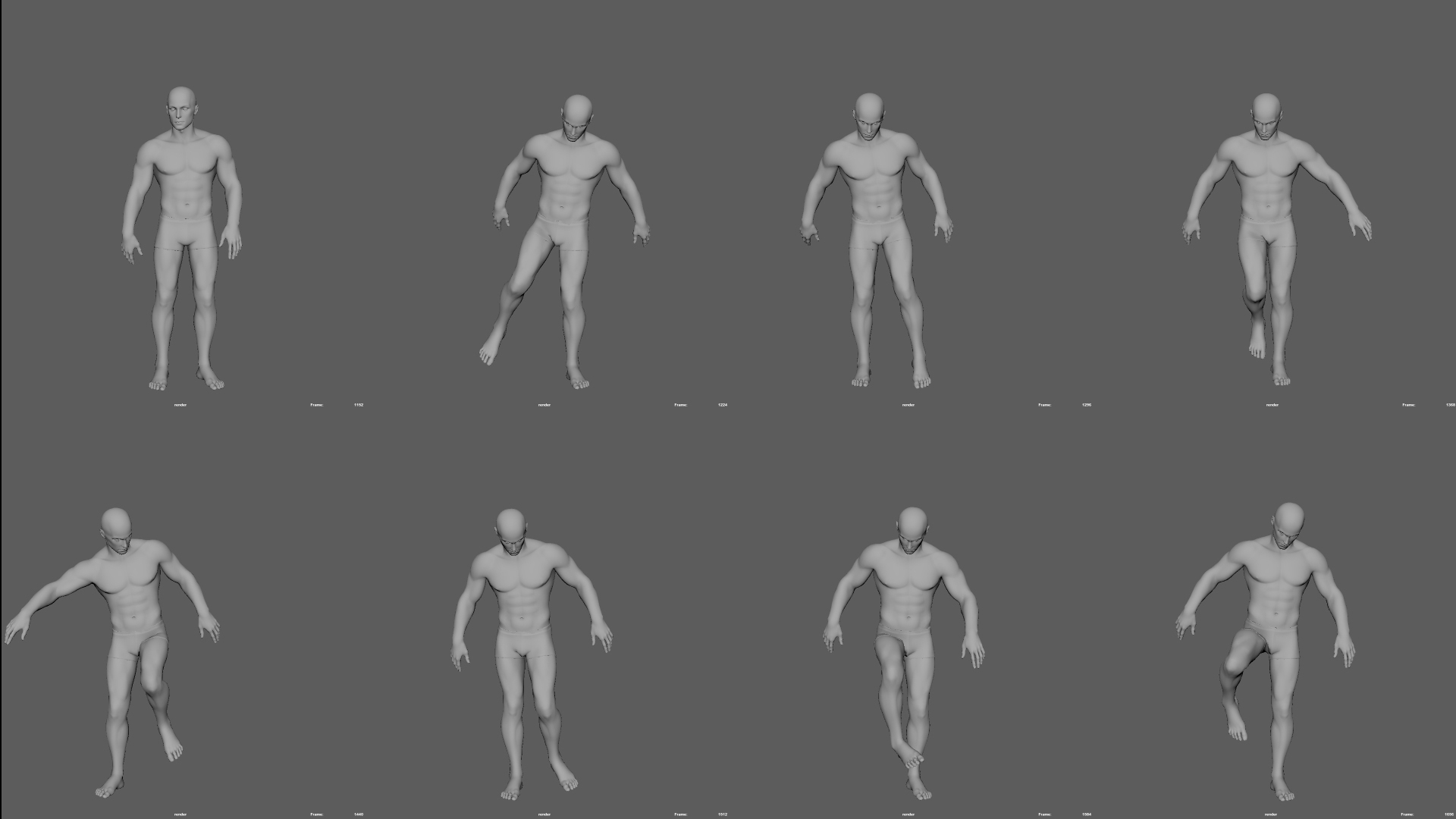 Athletic Rigged Human Body 3D Model - TurboSquid 1535126