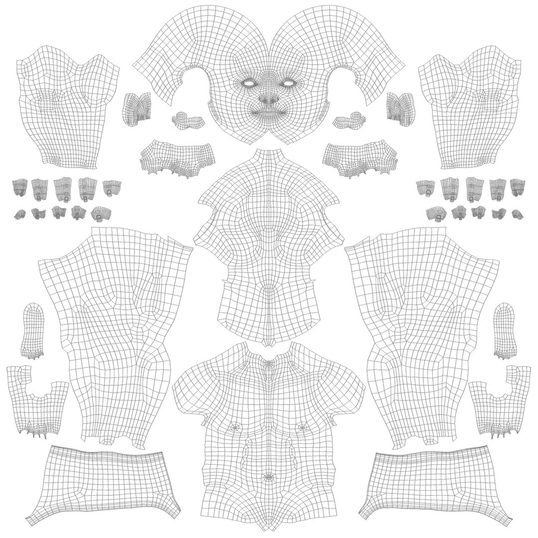 Athletic Rigged Human Body 3D Model - TurboSquid 1535126