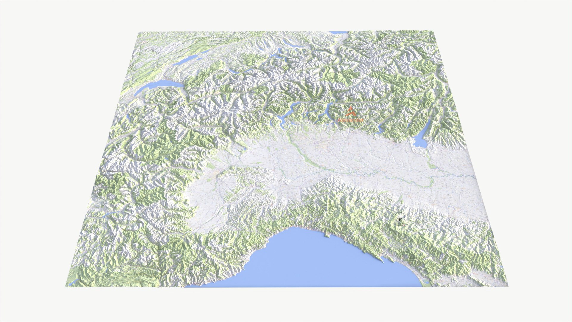 3D Western Alps Model - TurboSquid 2299018
