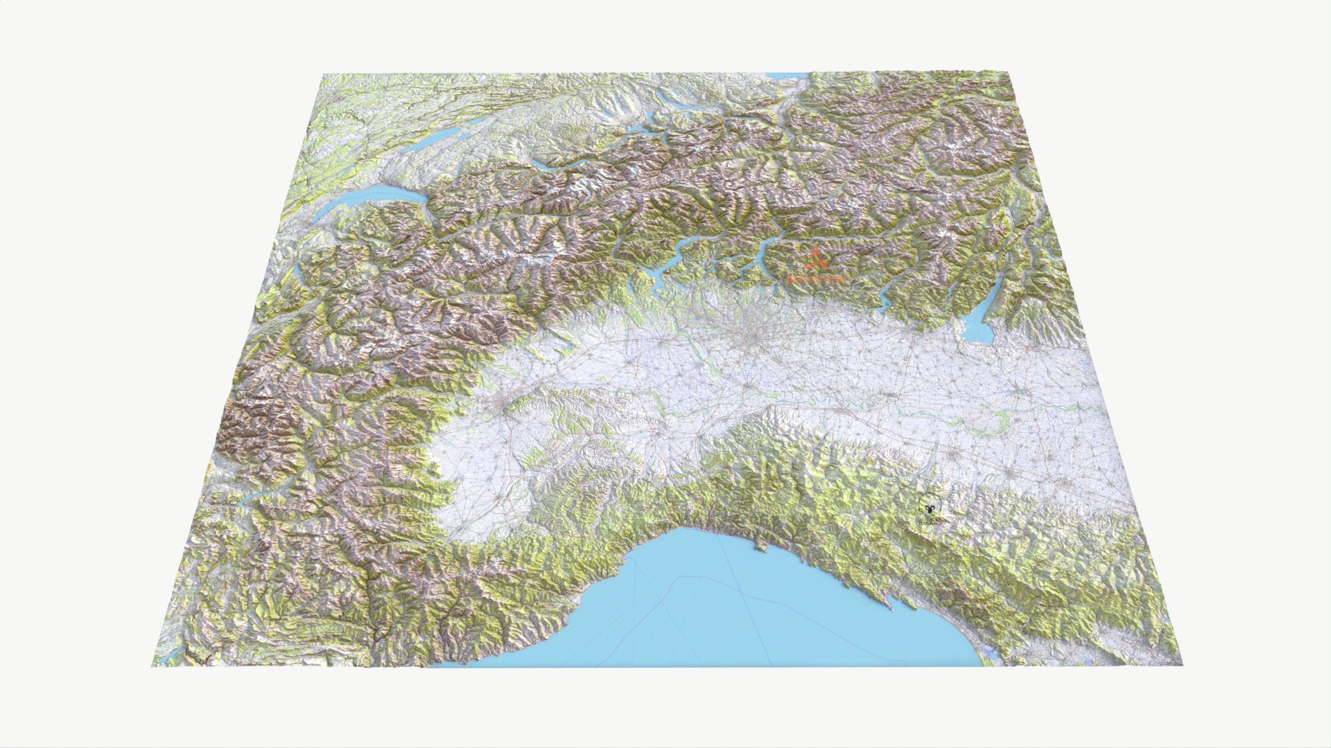 3D Western Alps Model - TurboSquid 2299018