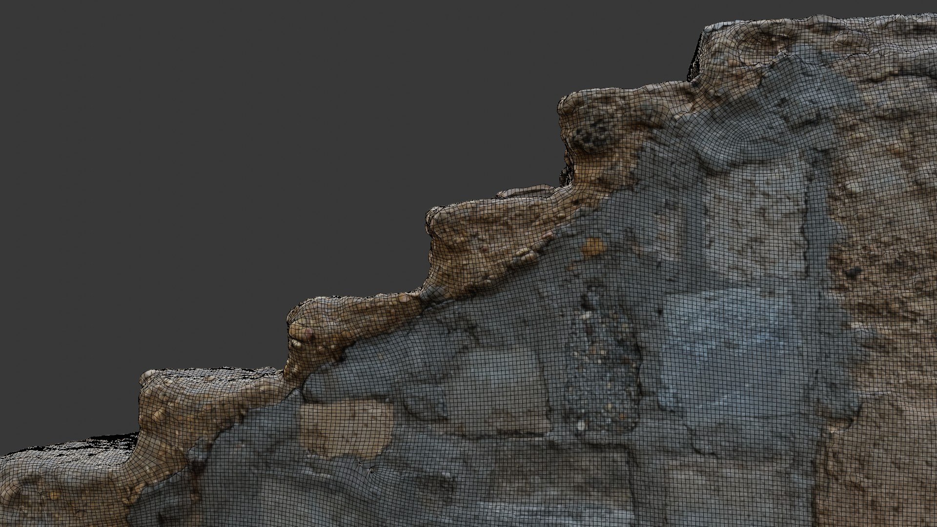 Worn Stone Staircase - 3D Photogrammetry Scan 3D Model - TurboSquid 2394539