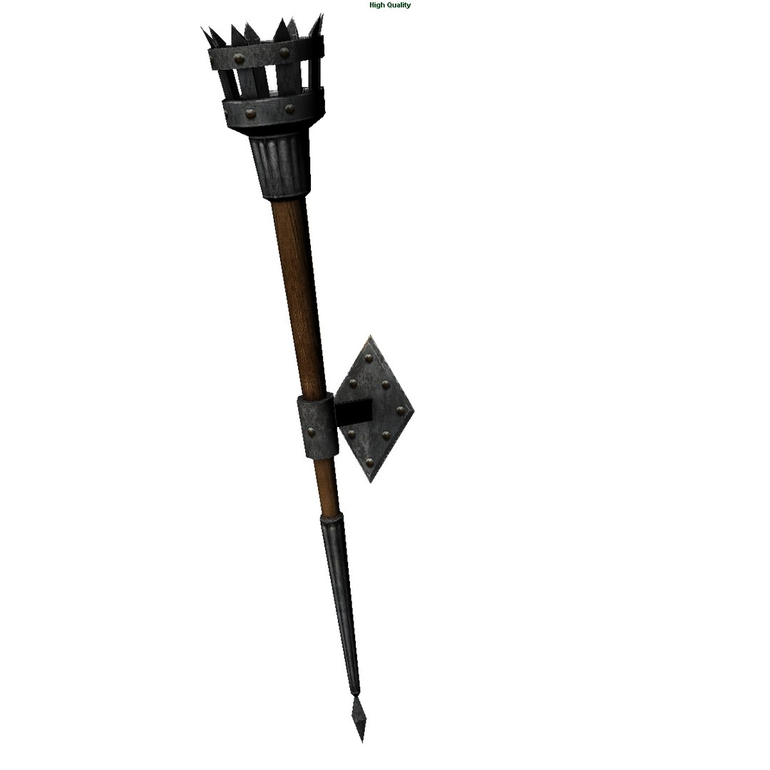 Torch Lighting 3d Model