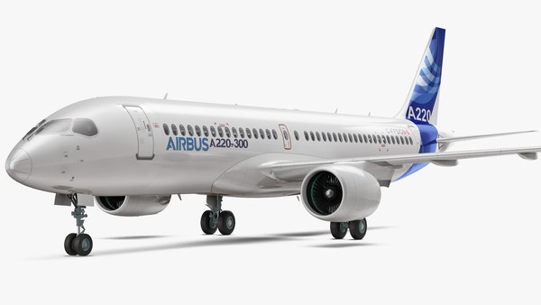 3D airbus a220 300 interior model - TurboSquid 1608806