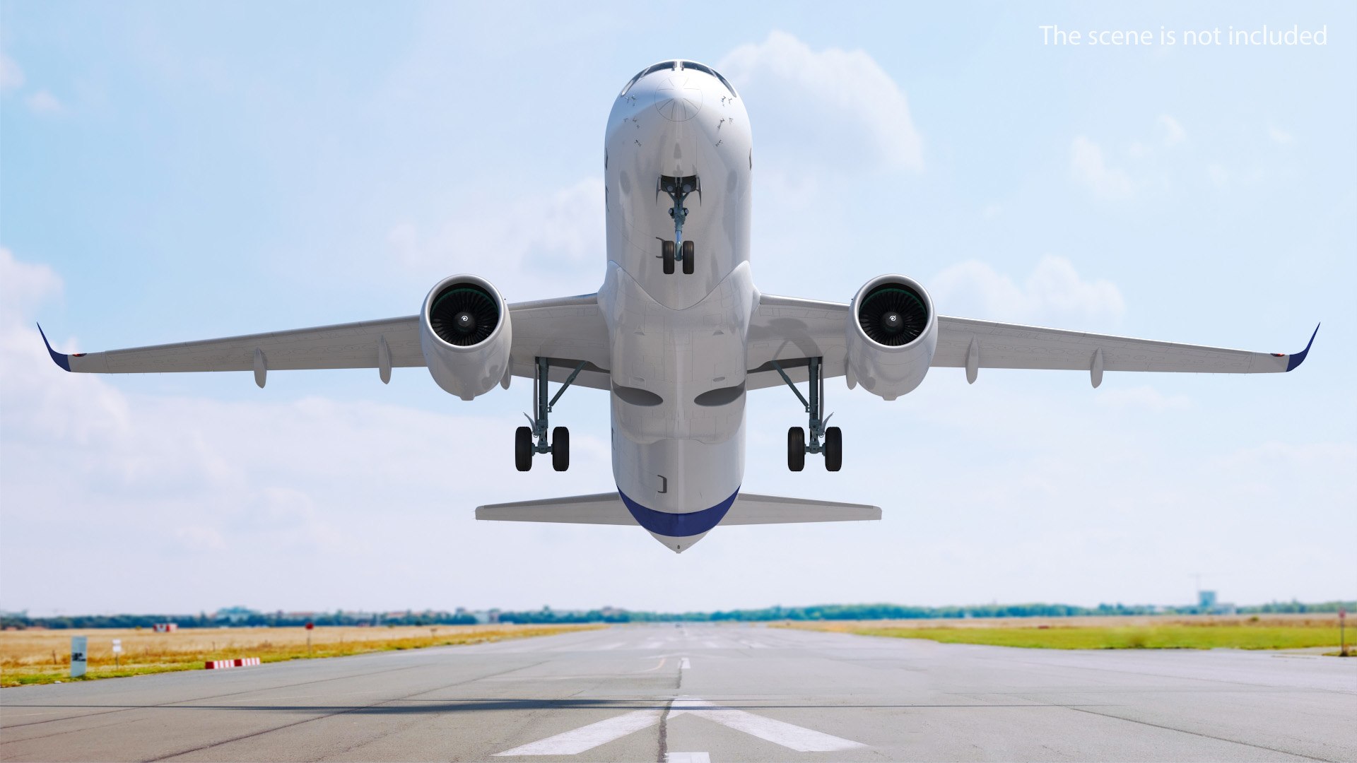 3D airbus a220 300 interior model - TurboSquid 1608806