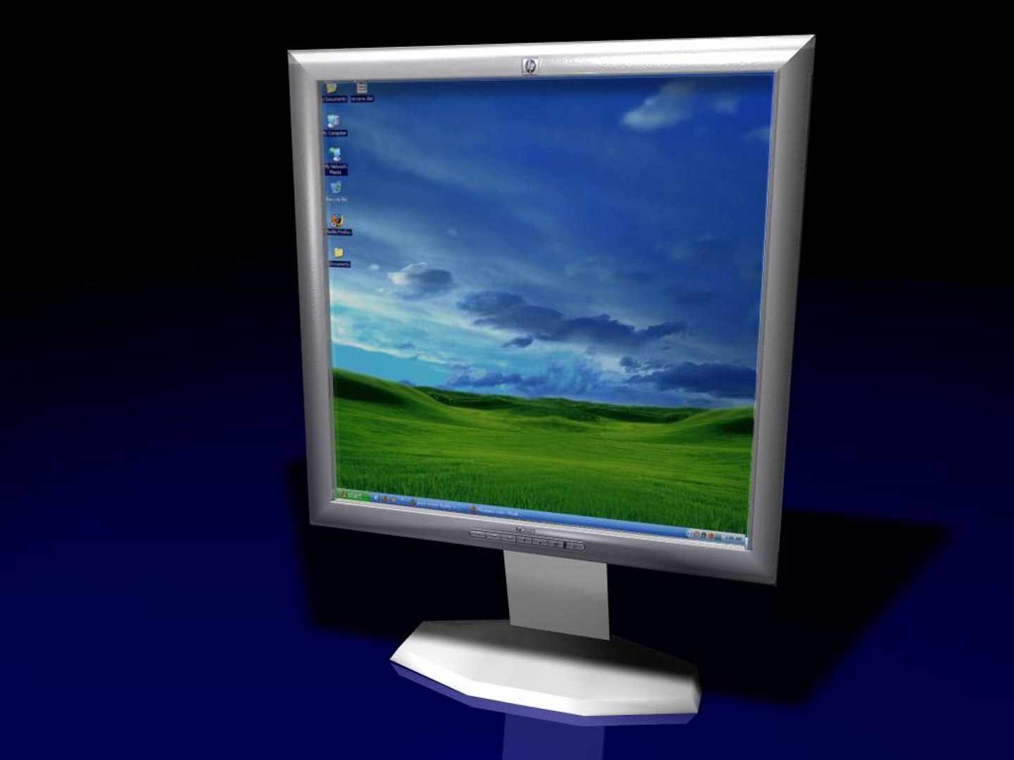 Free Lcd Screen 3d Model