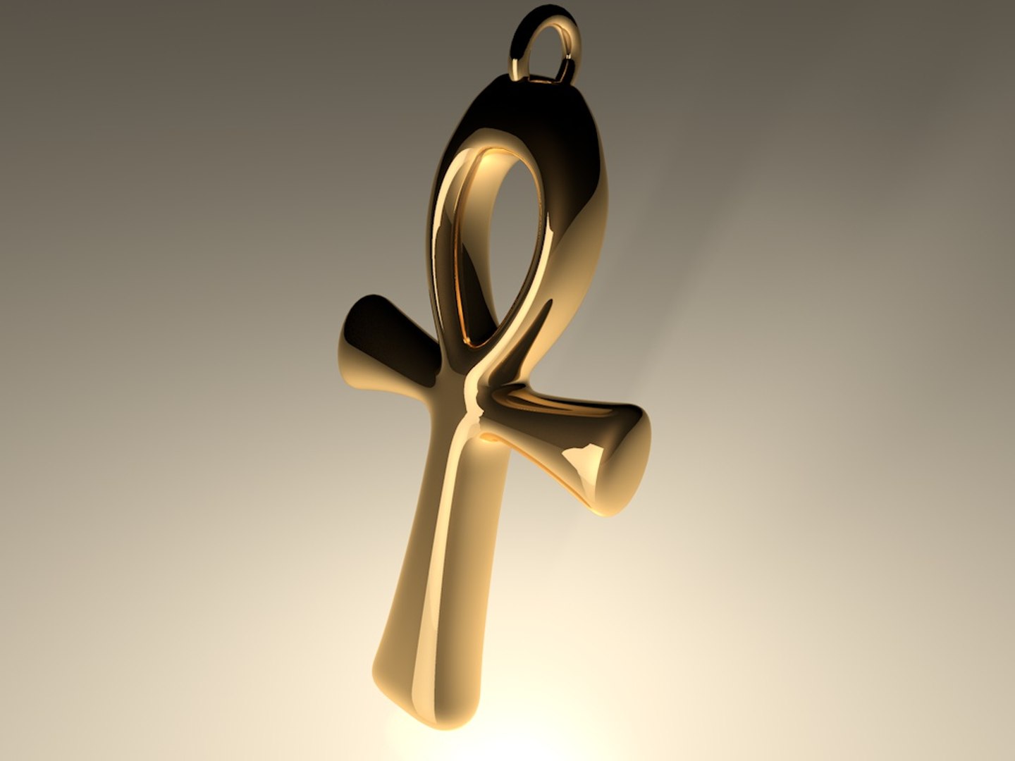 3d Egypt Key Life Model